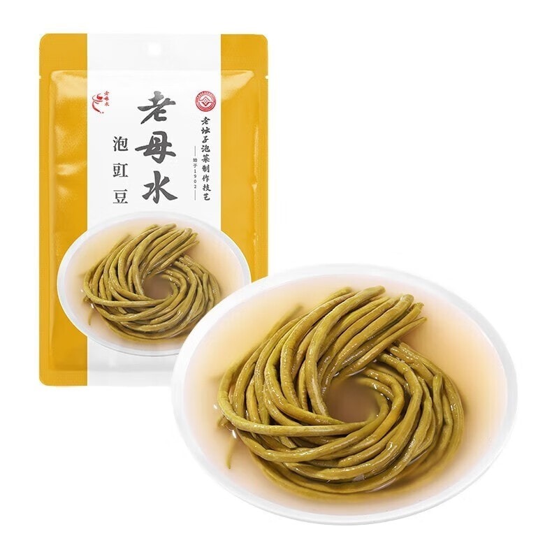 老坛子老母水 四川泡菜 酸菜咸菜 老坛酸菜 泡豇豆 400g*1袋 - Weee!