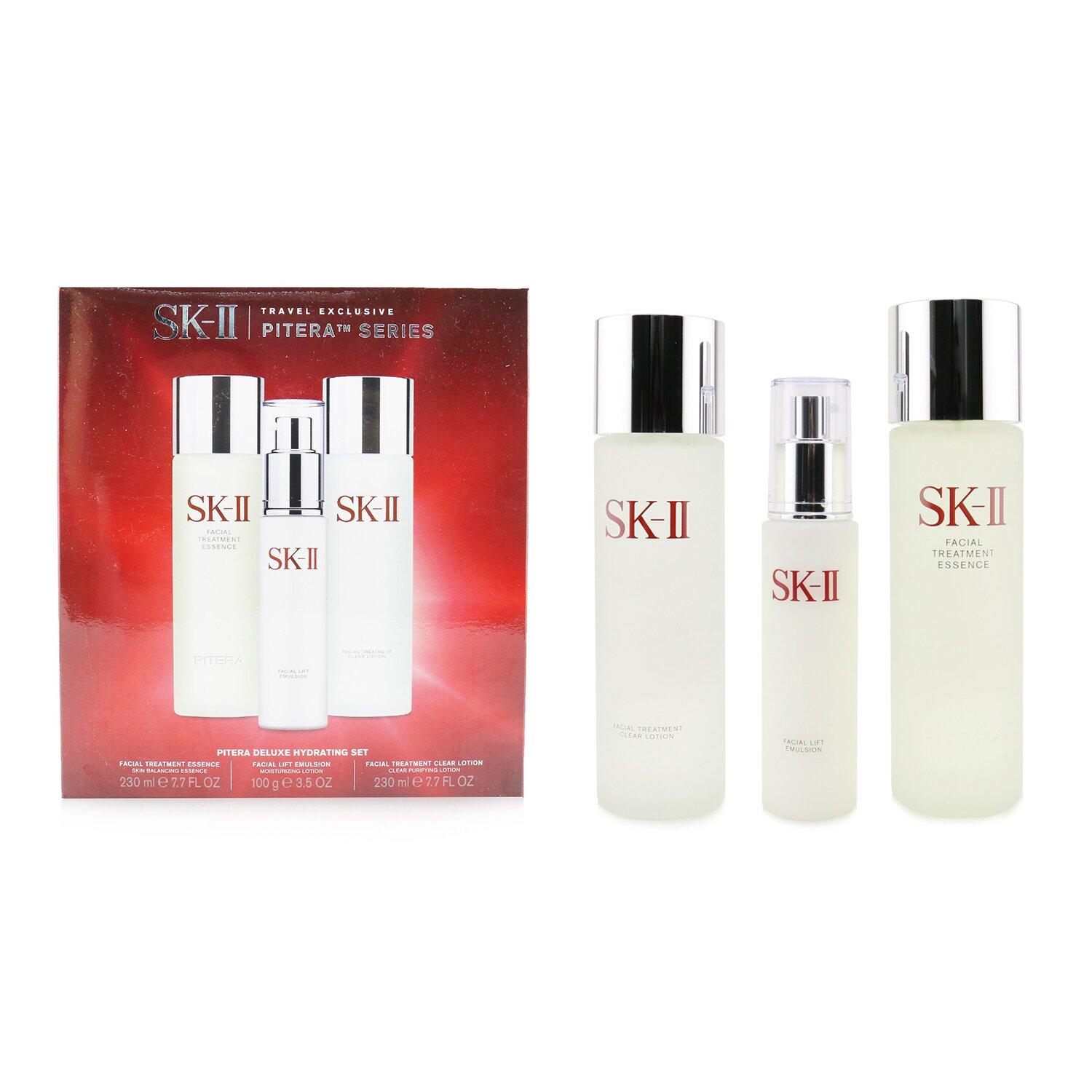 Get SK II Pitera Deluxe Hydrating -Pieces Set: Facial Treatment Essence ...