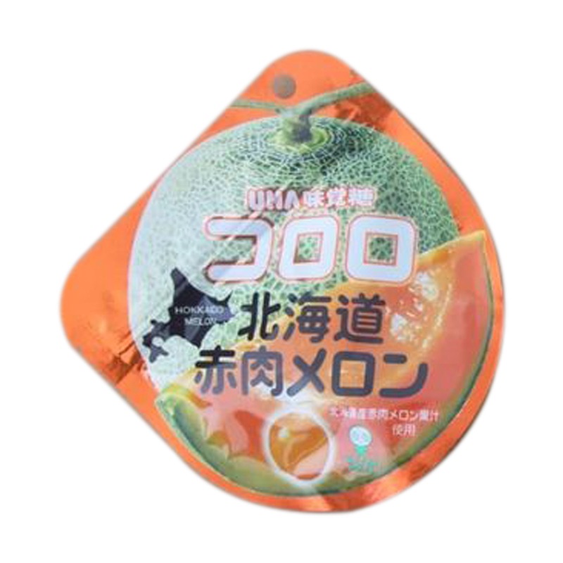 【日本直邮】UHA味觉糖 北海道限定 夕张蜜瓜味果汁软糖 40g - Weee!