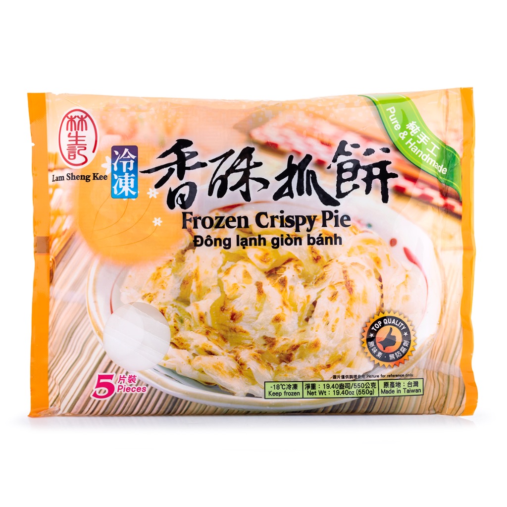 Get Lam Sheng Kee Crispy Pie 5pcs, Frozen Delivered | Weee! Asian Market