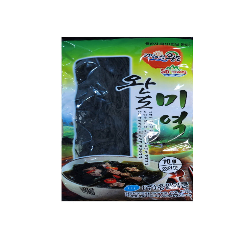Korean Dried Cut Seaweed A popular Korean Dish (70g) 건강의 섬 완도미역 - Weee!
