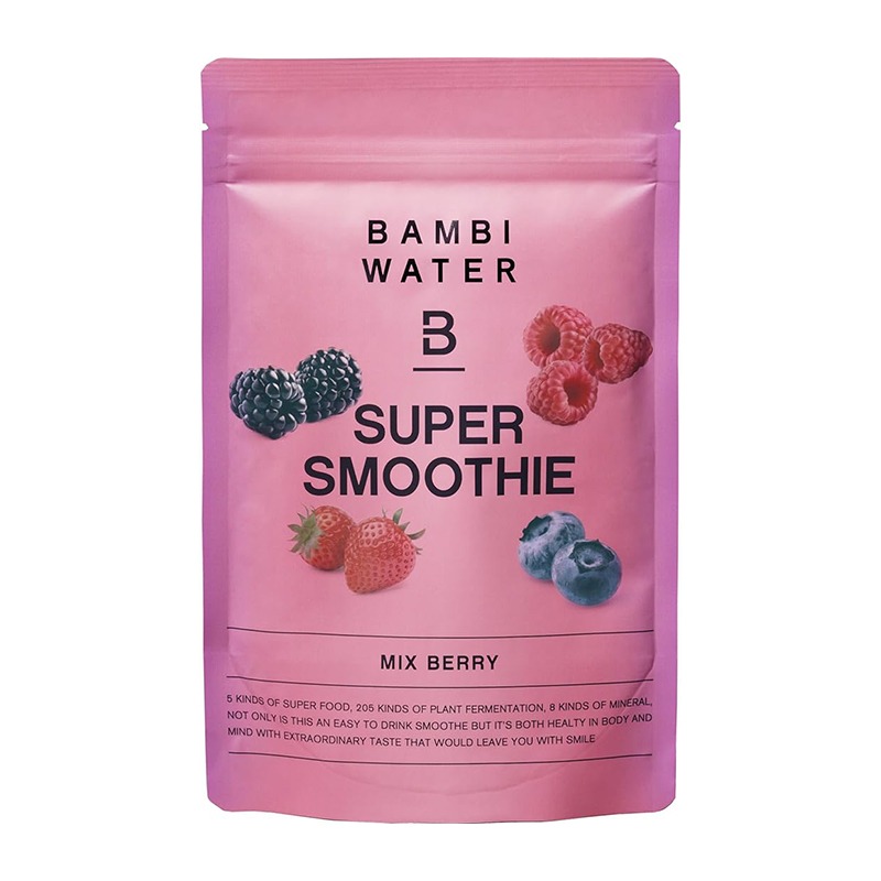 Get BAMBI WATER SUPER SMOOTHIE MIX BERRY 200g Delivered | Weee! Asian ...
