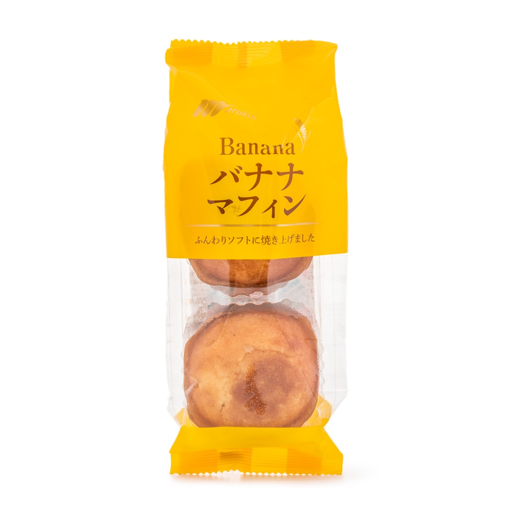 Get Marukin Banana Muffin Cake 2pc Delivered | Weee! Asian Market