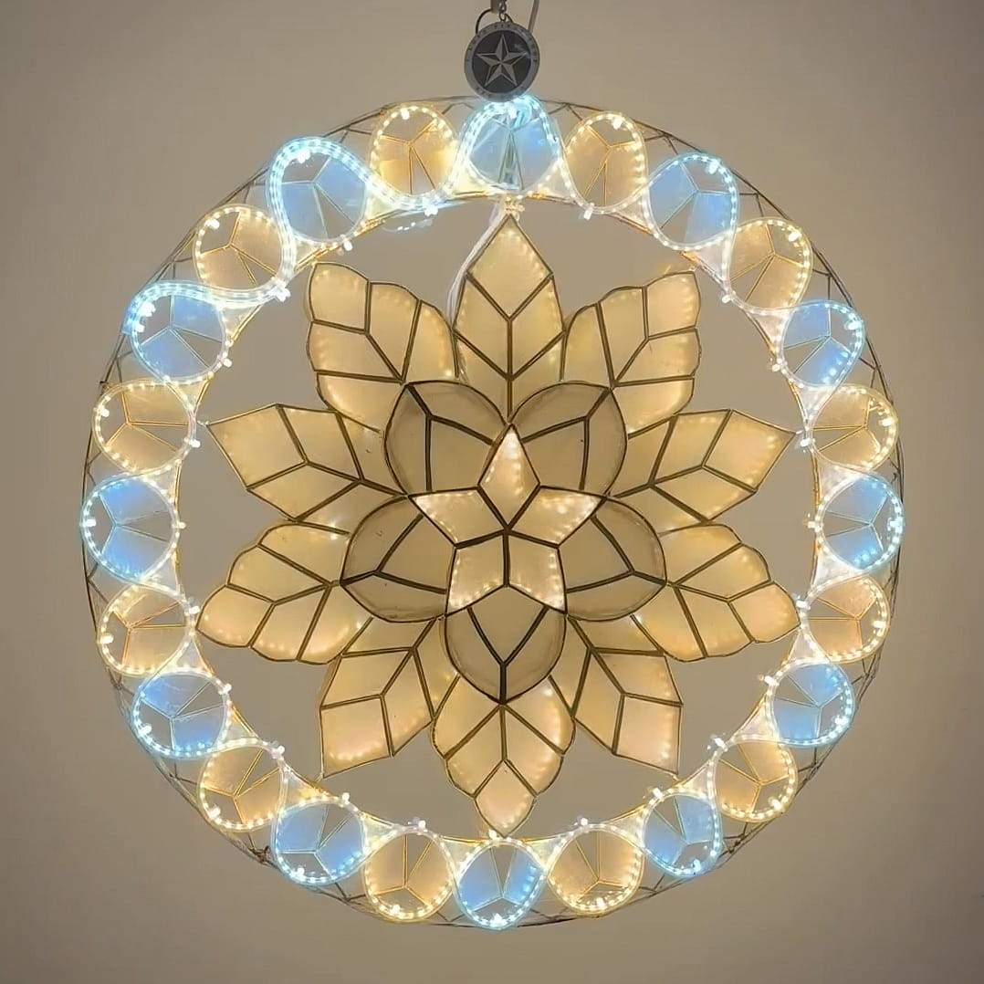 Get Classic White Capiz Parol 20" 1 each Delivered | Weee! Asian Market