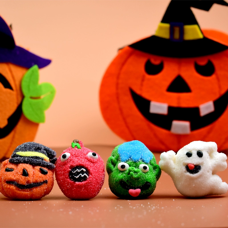 Quanwang Halloween marshmallows 300g about 30 pieces - Weee!