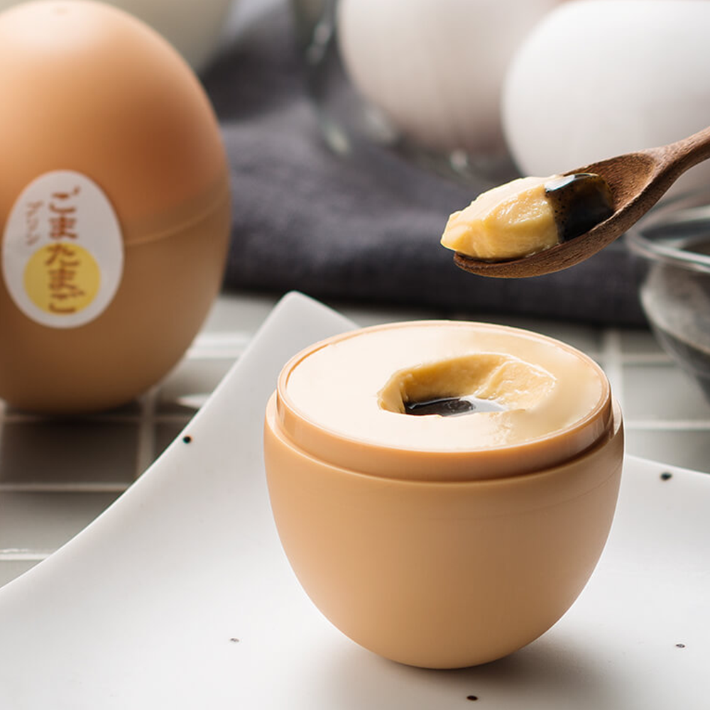 Get GINZA TAMAYA Tokyo Tamago Black Sesame Caramel Pudding Flavor ...