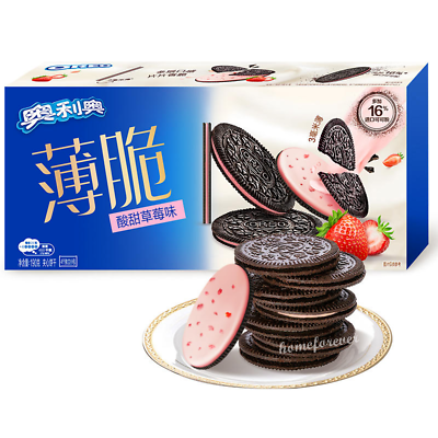 Get Oreo Thin Strawberry 190g Delivered | Weee! Asian Market