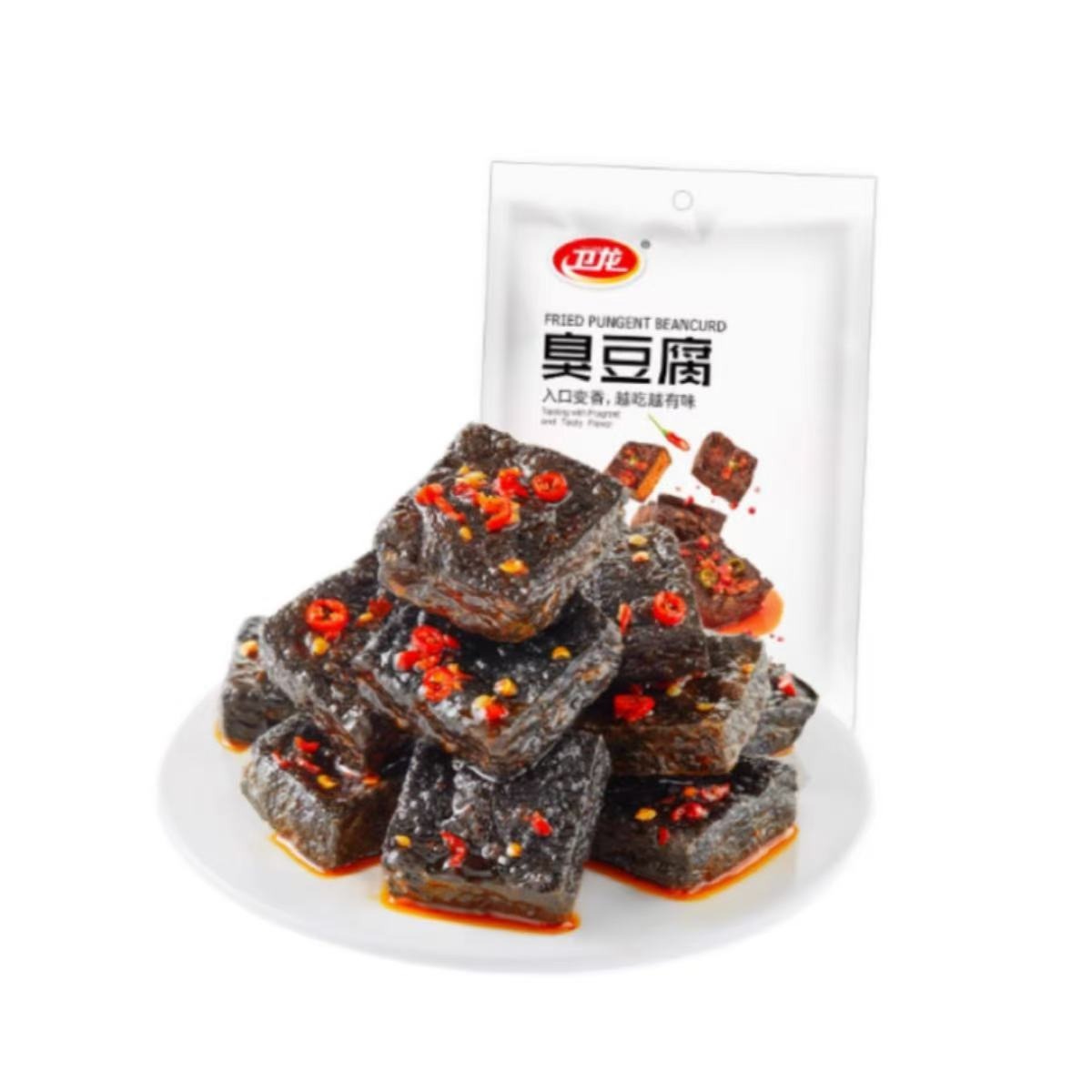 Get Stinky Tofu Spicy Bean Curd Snack Changsha 120g Delivered | Weee! Asian Market