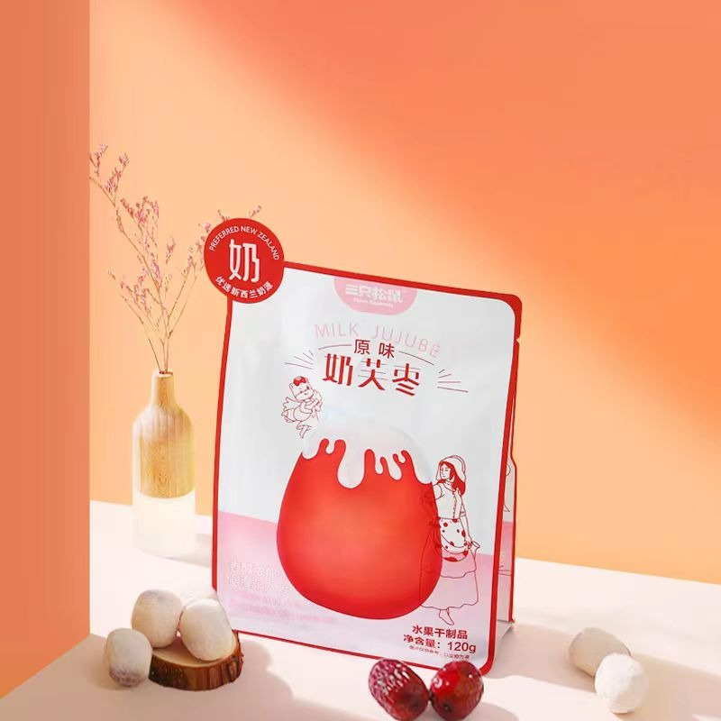 Get Three Squirrels Milk-flavored Jujube Delivered | Weee! Asian Market