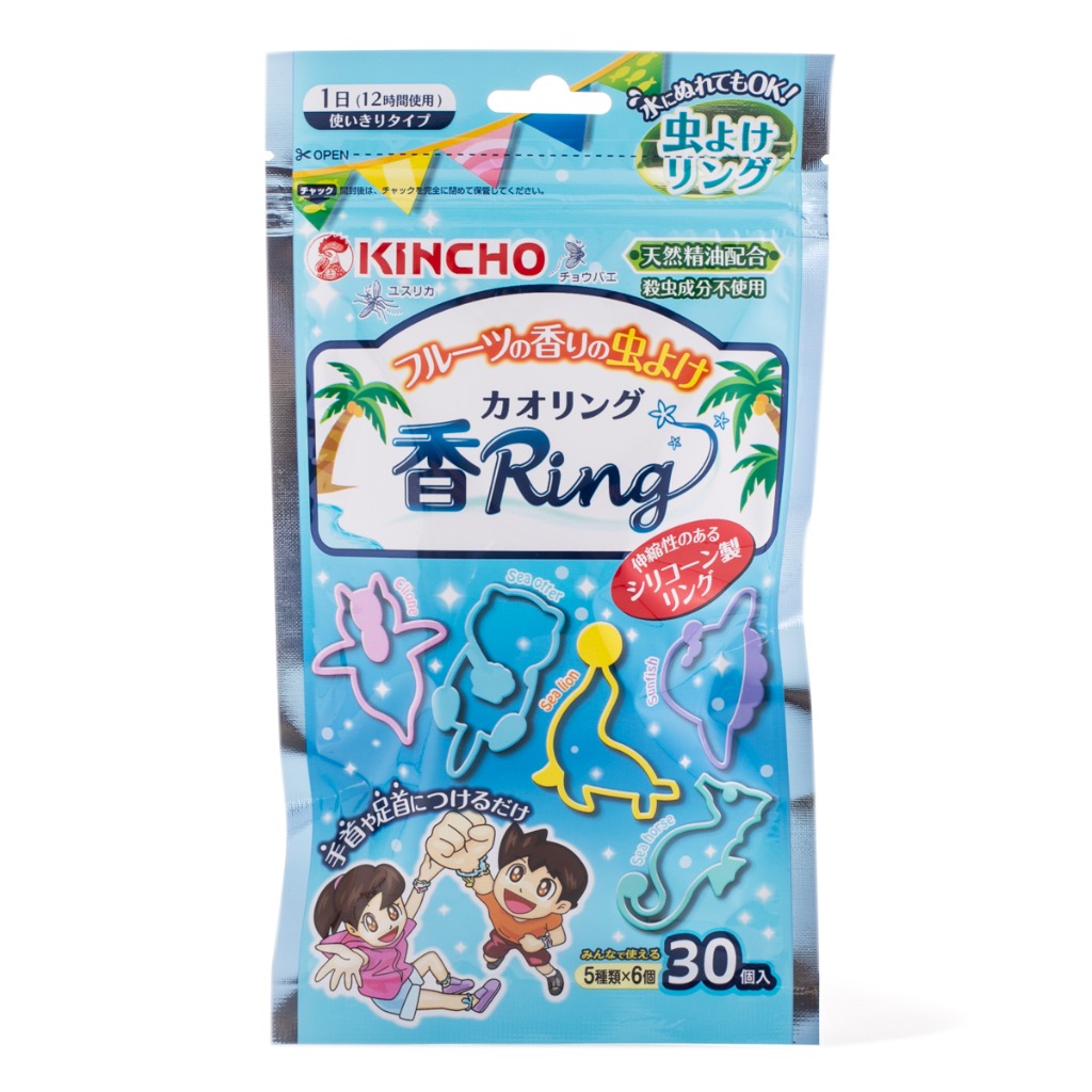 Get Kincho Insect Repellent Kaori Ring Blue 30pcs Delivered | Weee! Asian Market