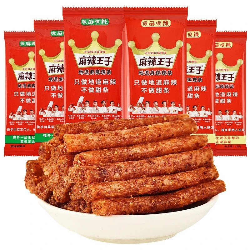 Get Spicy Prince Spicy Strips - Mixed Flavors 6 Packs Delivered | Weee ...