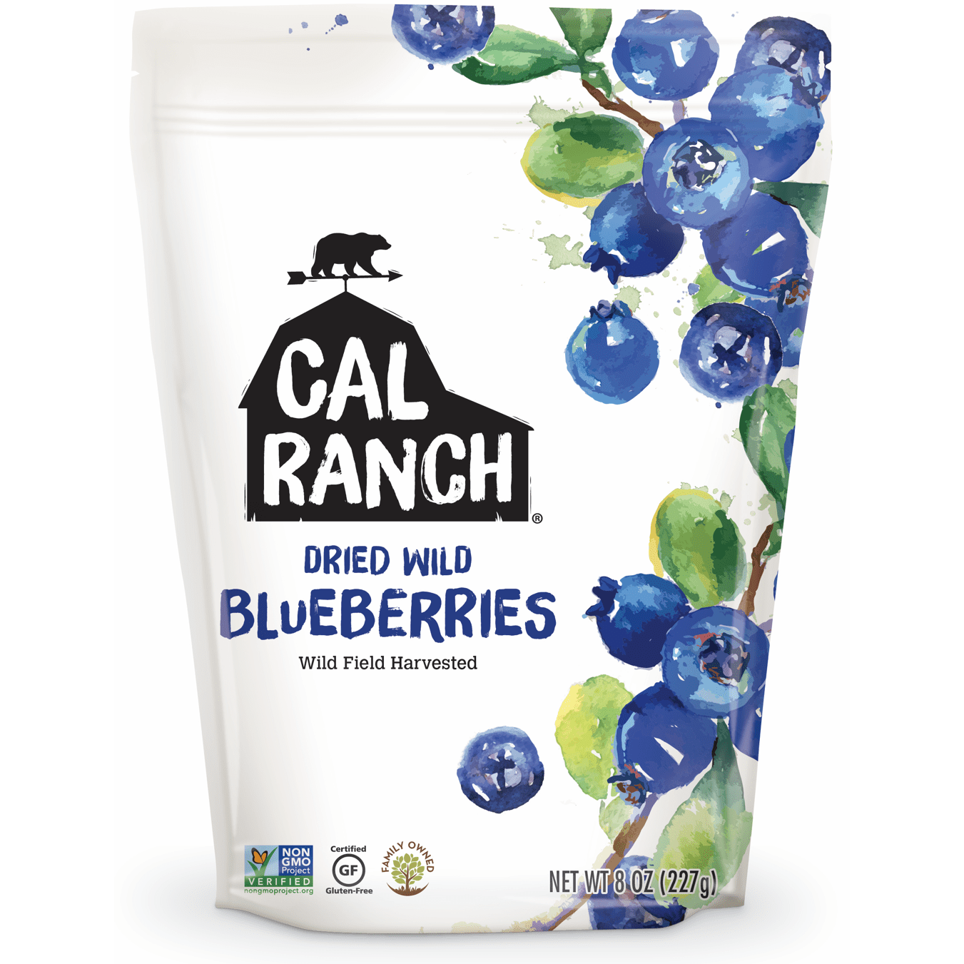 Cal Ranch California Dried Wild Blueberries (8oz) - Weee!