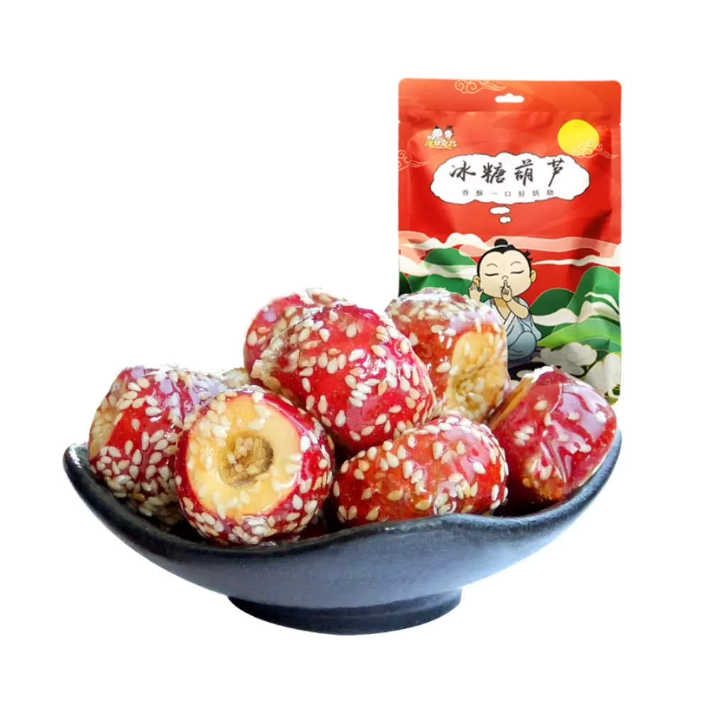 Get Tang Demon Rock Sugar Gourd Freeze-dried Hawthorn Crisp 125g Old ...