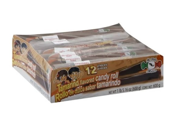 Mi Dulce Mexico Tamarind Flavored Candy Roll - Weee!