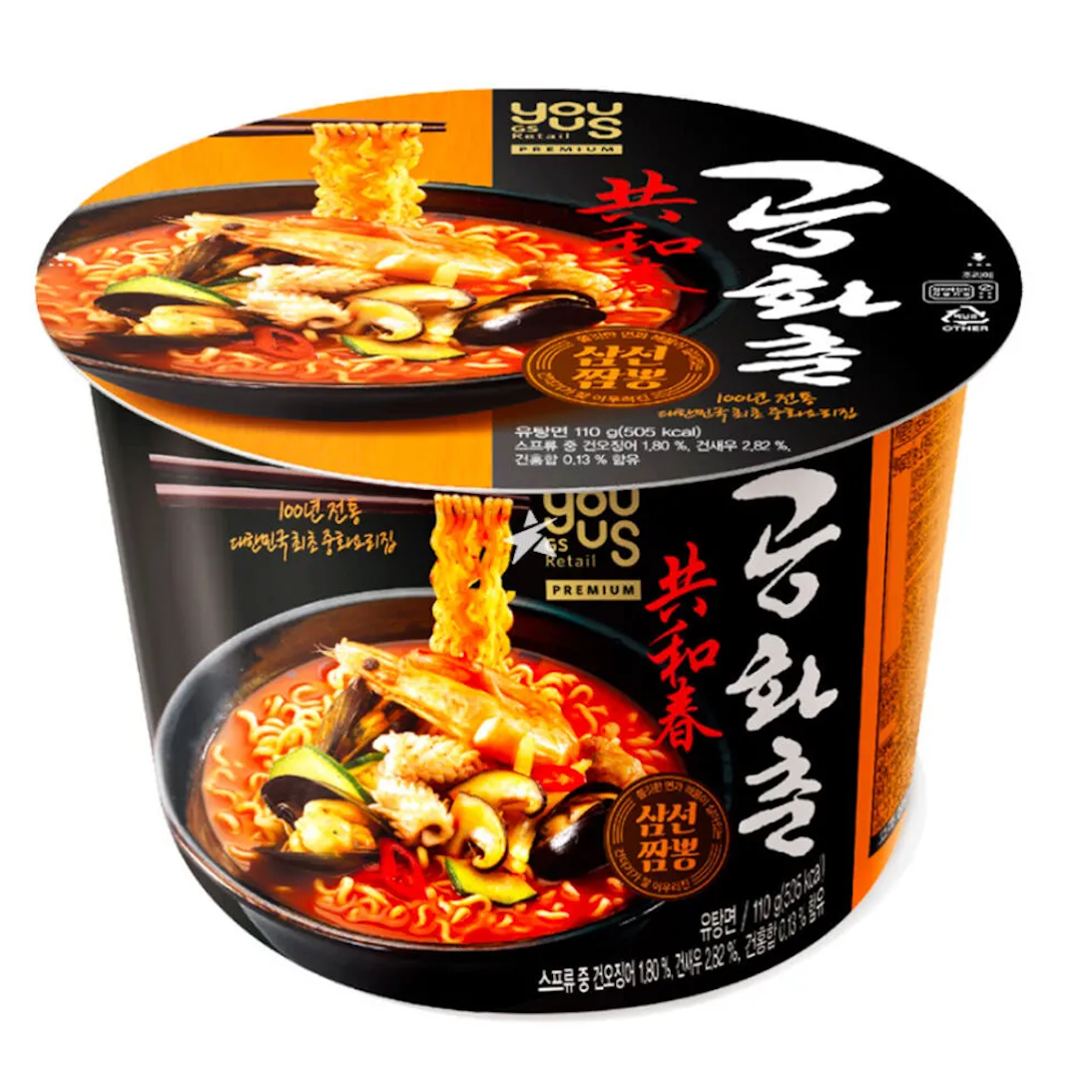 Youus Gonghwachun Jjambbong (Bowl) 110g - Weee!