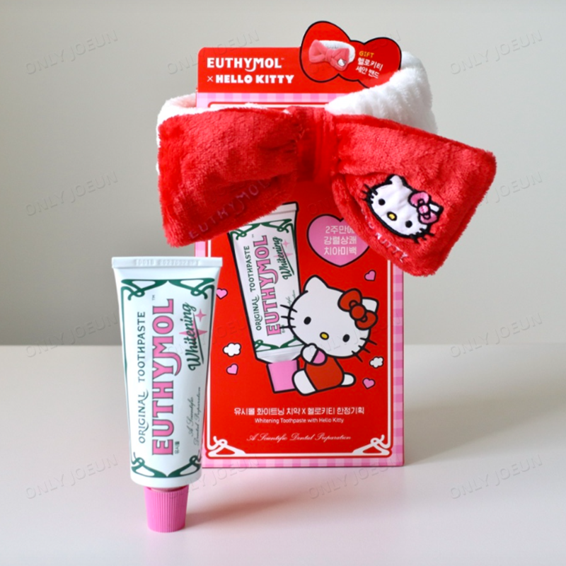 Get EUTHYMOL X Hello Kitty: toothpaste + free hairband Delivered | Weee ...