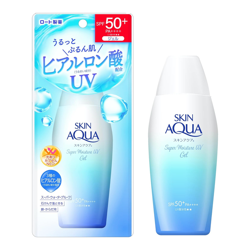 Get ROHTO Skin Aqua Super Moisture UV Gel SPF50+PA++++ 110g Delivered | Weee! Asian Market
