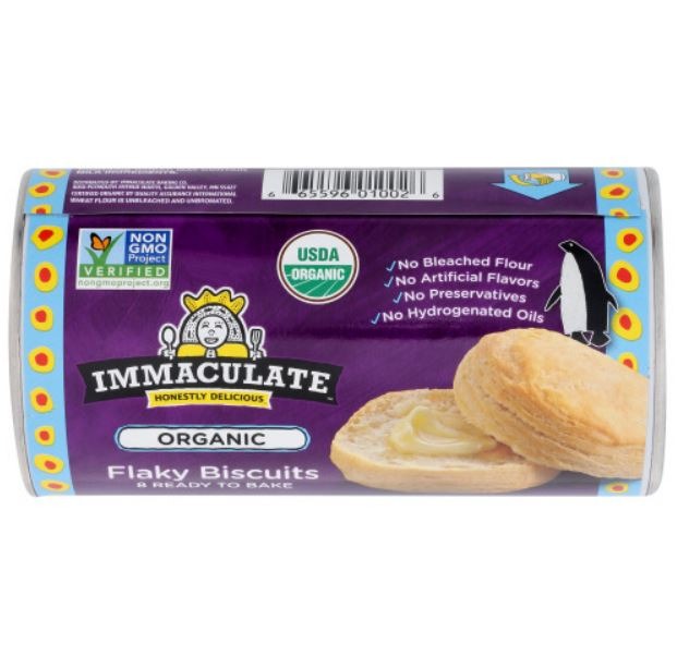 Get Immaculate Baking Company Organic Flaky Biscuits Delivered | Weee ...