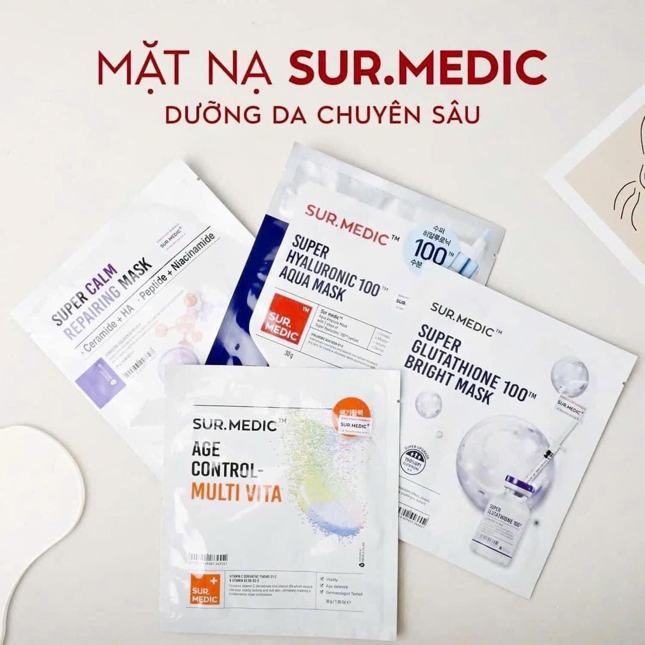 Get Sur Medic Mixed Sheet Masks Bundle 30g x 10 Pcs Delivered | Weee! Asian Market