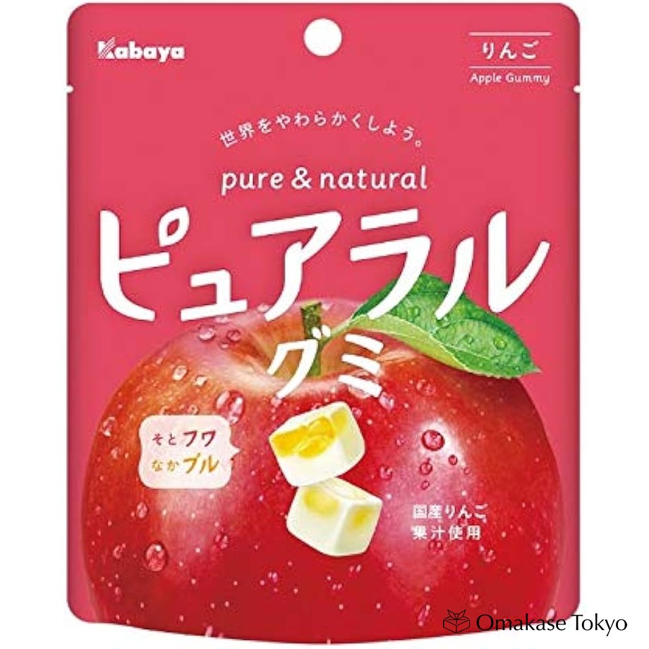 Get Kabaya Foods Pure Ral Gummy Apple 58g Delivered | Weee! Asian Market
