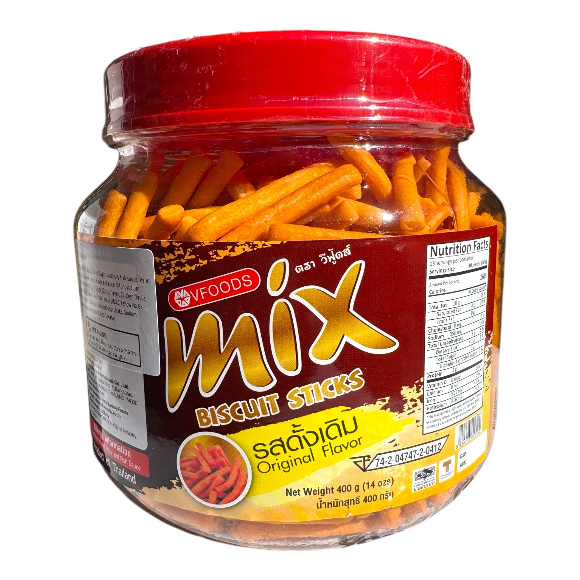 Get VFOODS MIX Biscuit Sticks (Original Flavor) 400 g Delivered | Weee ...