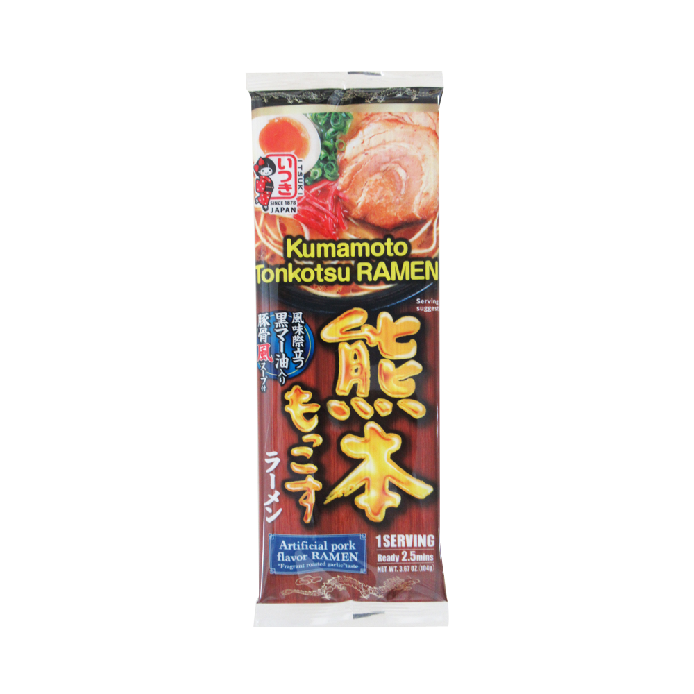 ITSUKI AFO Mellow Flavor Japanese Kumamoto Ramen 104g - Weee!