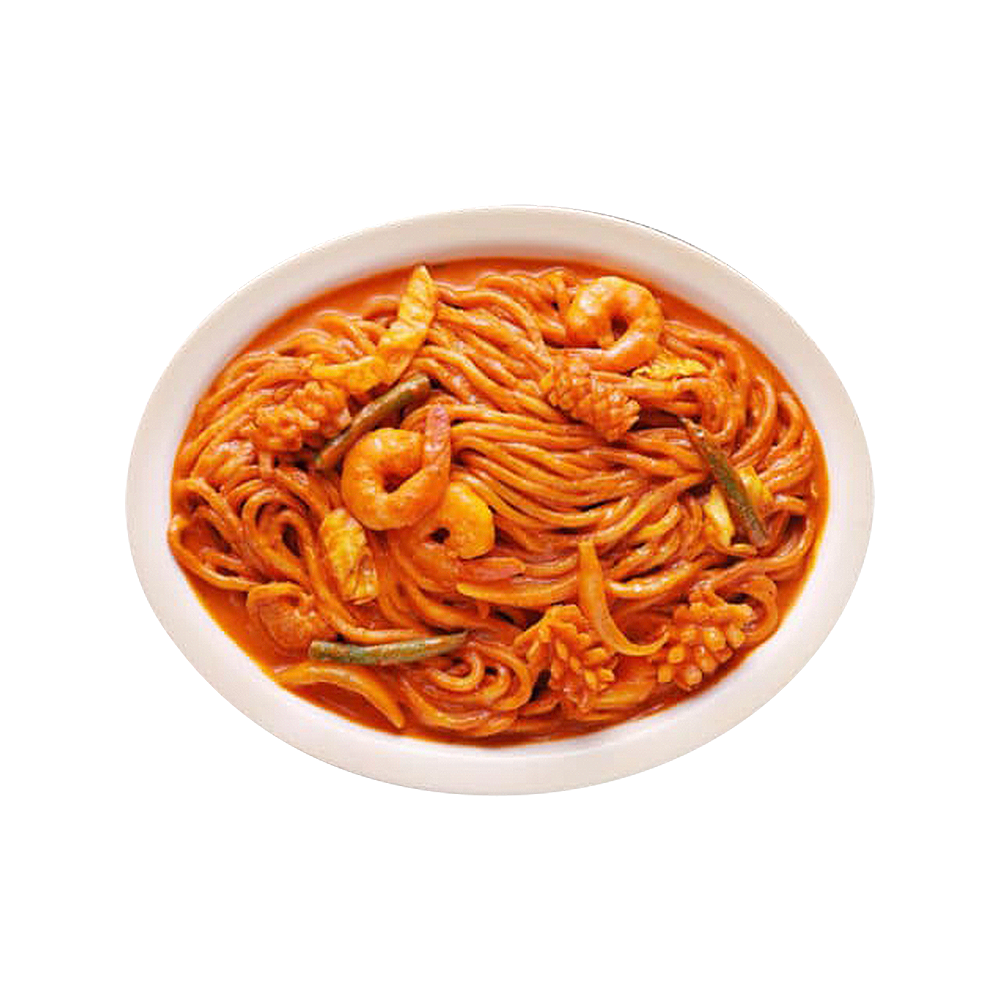 Get Hongya Rose Sauce Jjamppong (Spicy seafood noodle soup in rose ...