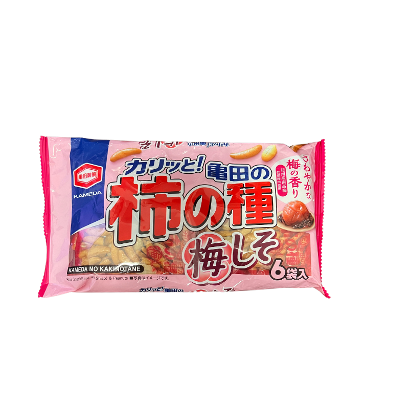 Get Kameda Seika Plum Rice Crackers, 6 Packs. Delivered | Weee! Asian ...