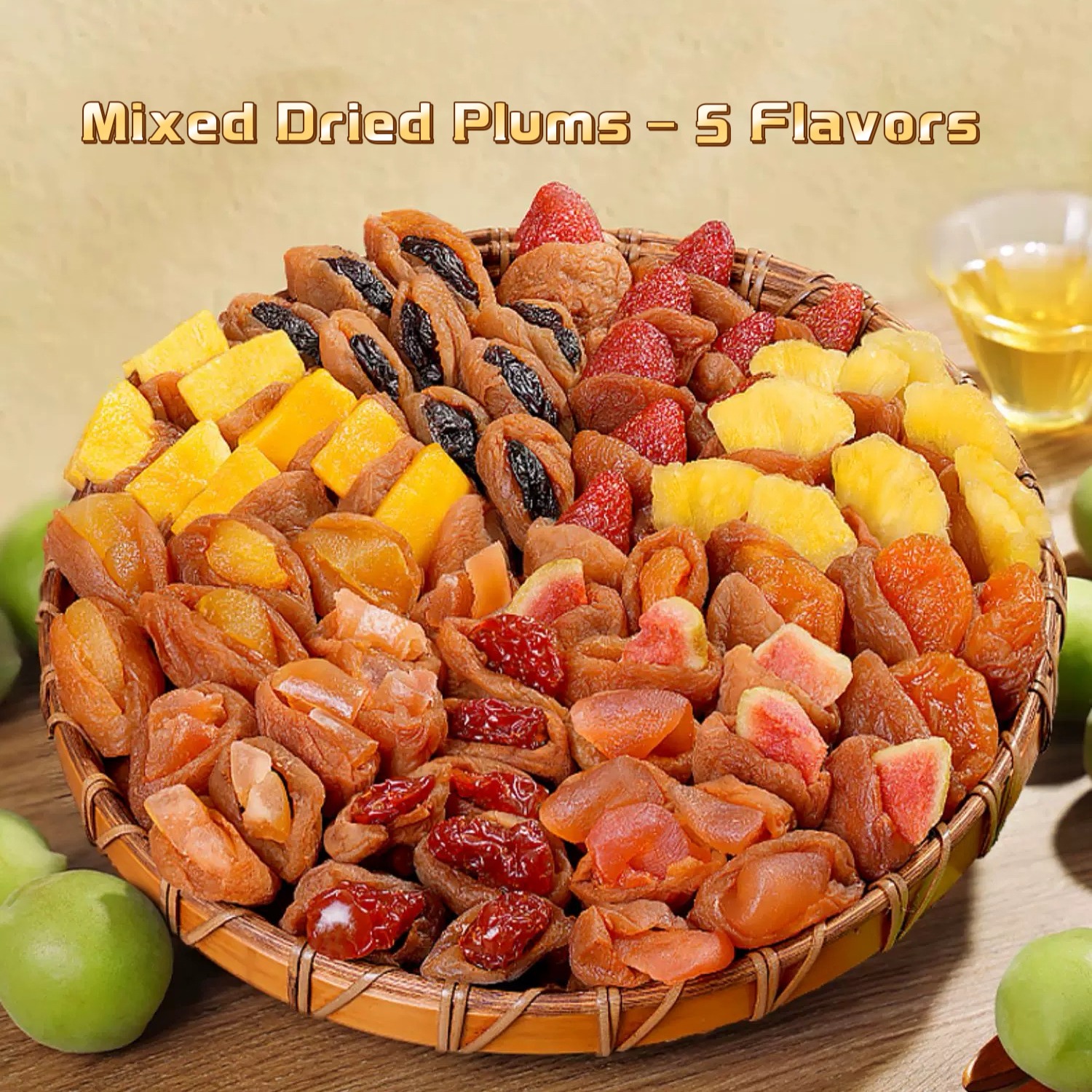 Mixed Plum Fruit Bites 5 Unique Flavors - Weee!