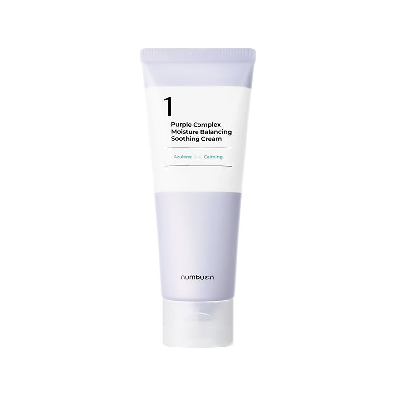Numbuzin's No.1 Purple Complex Moisture Balancing Soothing Cream 100ml - Weee!