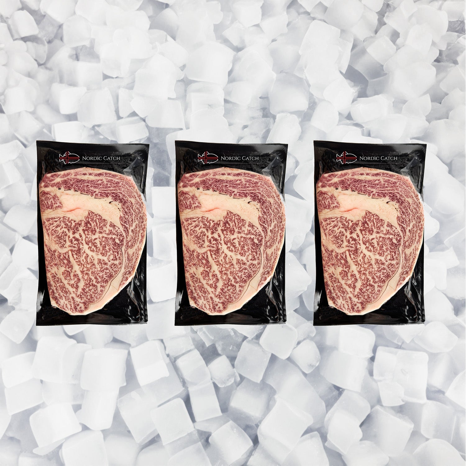 Get A5 Japanese Wagyu Ribeye Steak 3 packs (3LBS) Delivered | Weee ...