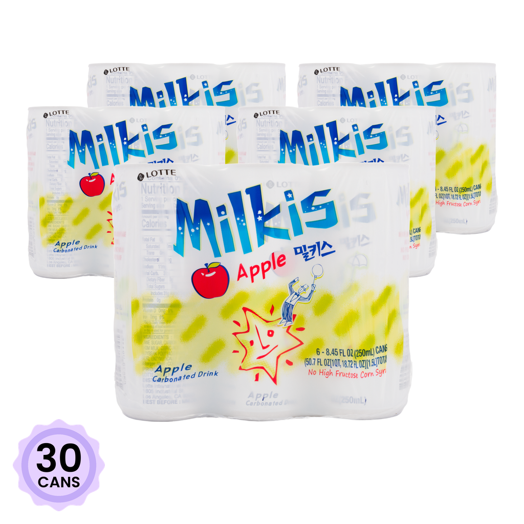 Get Lotte Milkis Apple Flavored Carbonated Drink 250 ml*30 cans ...