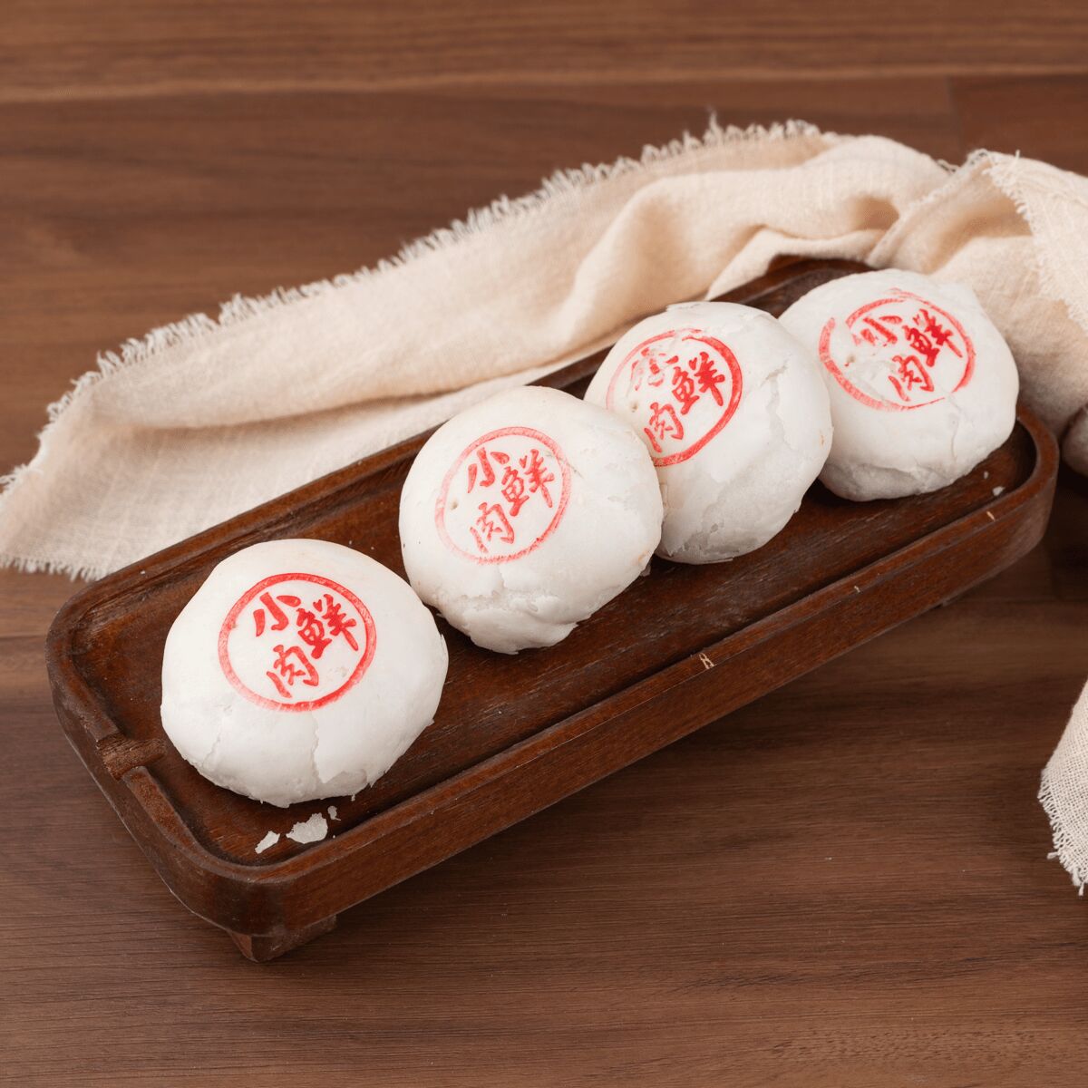 Zha Cai Xian Rou Yue Bing 4pcs 1 each - Weee!