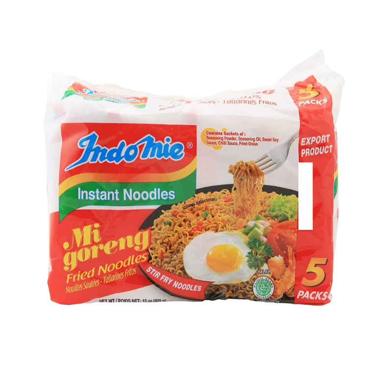 Get Indomie Mi Goreng Fried Instant Noodles pack of 5 Delivered | Weee ...