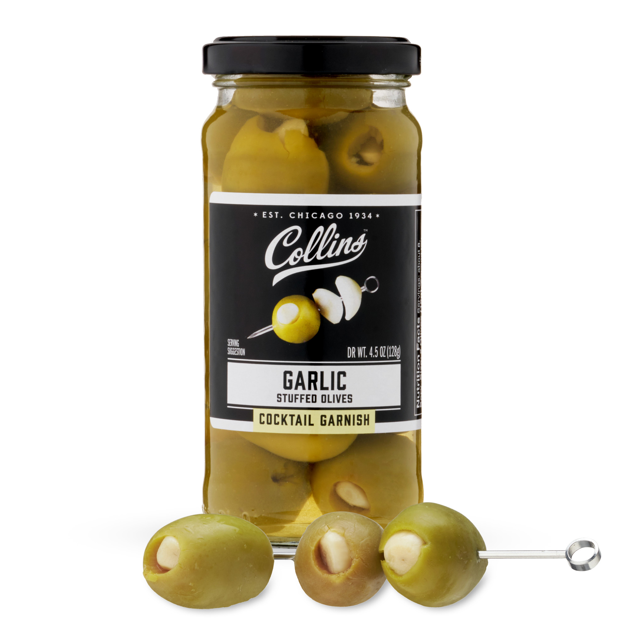 Get 4.5 oz. Garlic Cocktail Olives Delivered | Weee! Asian Market