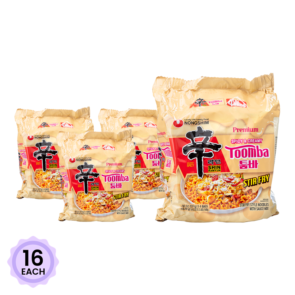 Get NONGSHIM Shin Ramyun Toomba 4.83 oz*16 each Delivered | Weee! Asian ...