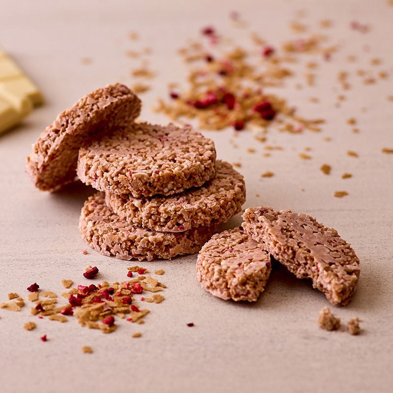 Get LeTAO Strawberry White Chocolate Cookie 5pcs Delivered | Weee ...