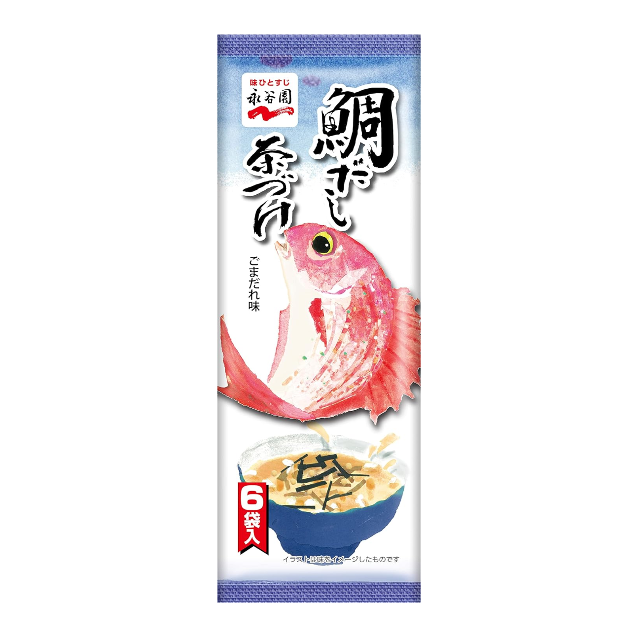 Sea bream dashi chazuke 6 bags (36g) - Weee!