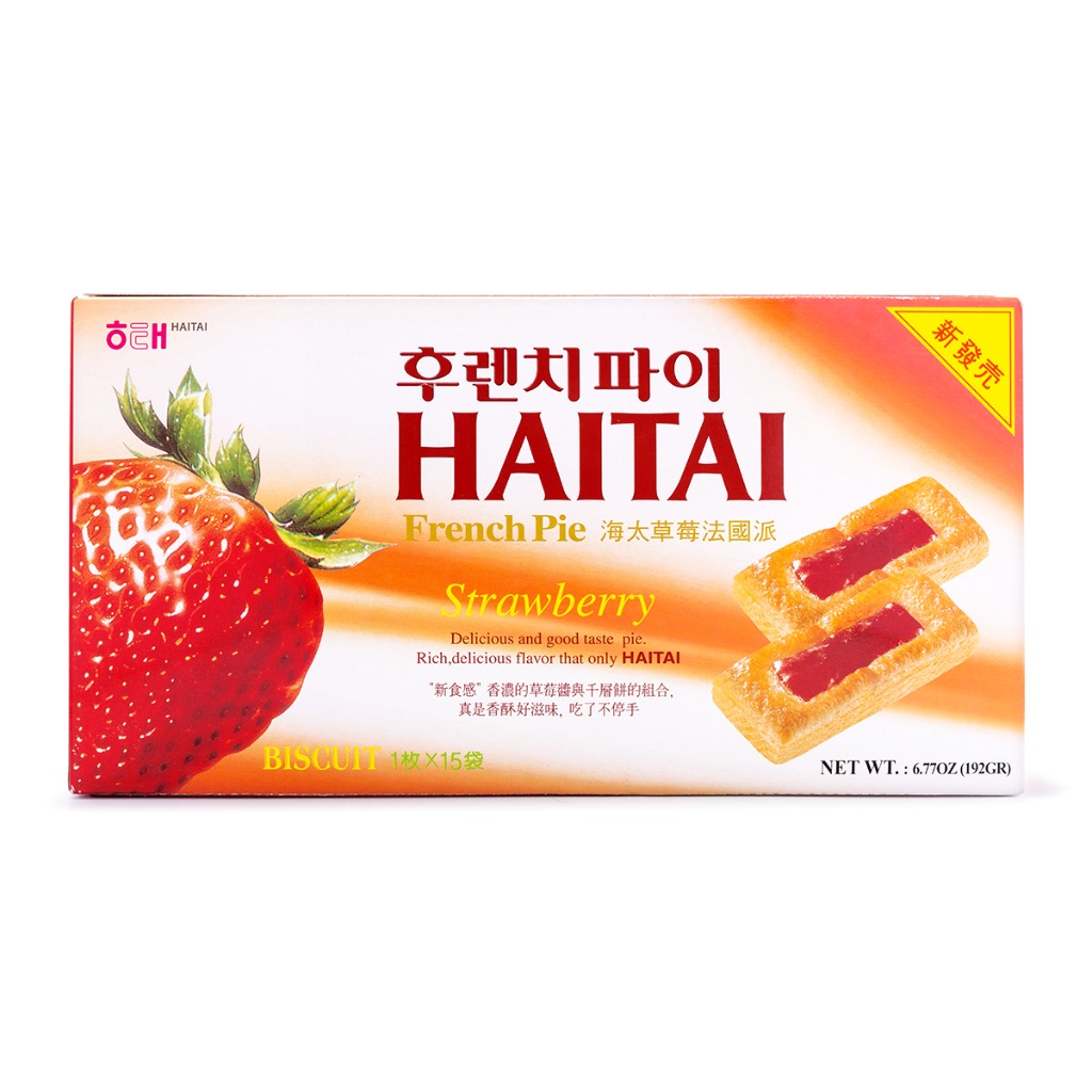 Get Haitai French Pie Strawberry Flavor 15pk Delivered | Weee! Asian Market