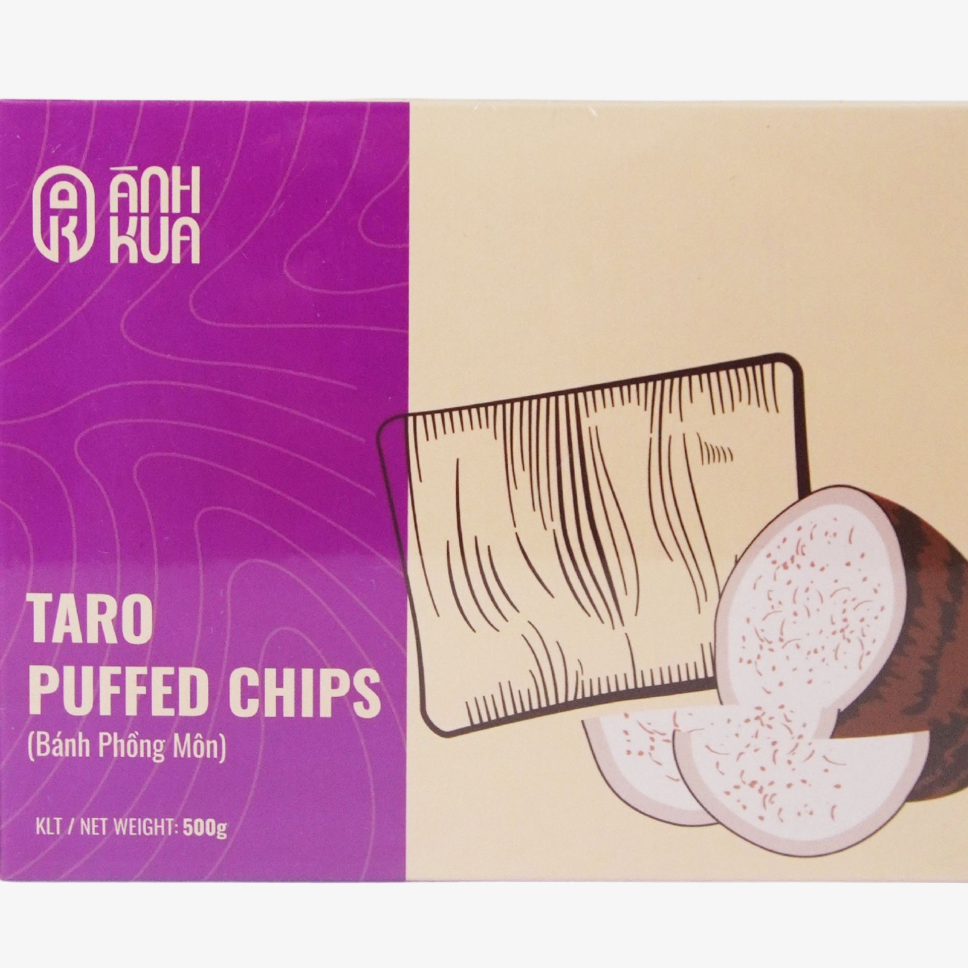 Get [Anh Kua] Taro Rice Cracker 500g 1 count Delivered | Weee! Asian Market