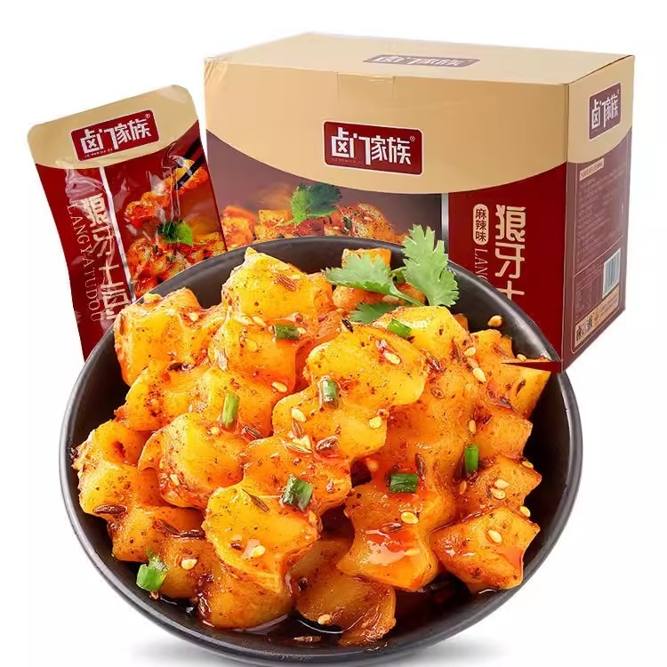 Get Spicy flavor wolf's tooth potato Snack potato Sichuan specialty ...