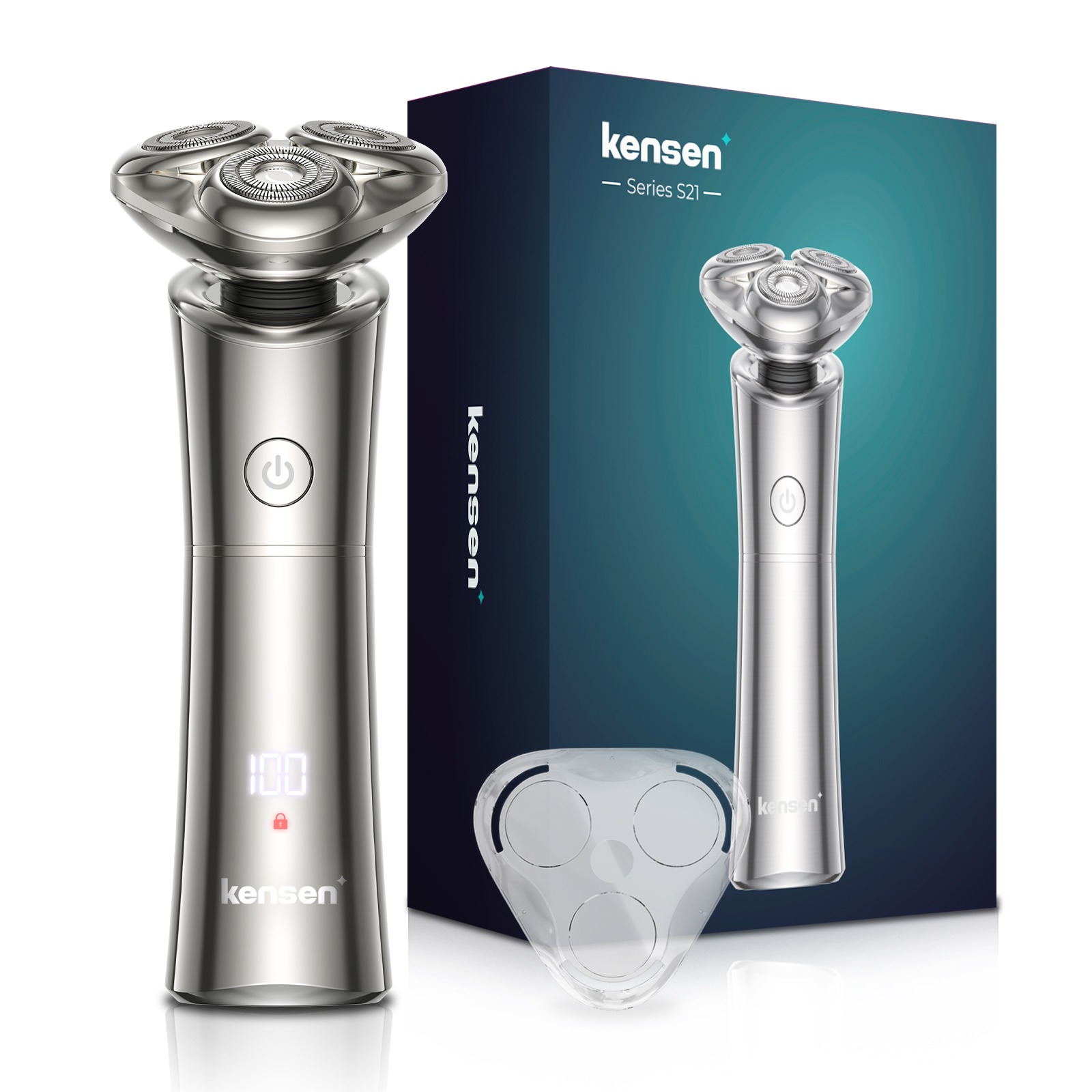 Get KENSEN Electric shaver waterproof design 1 each Delivered | Weee ...