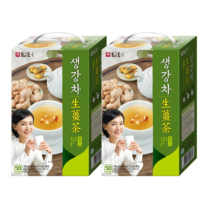 Get Damtuh Ginger Powdered Tea 50 Counts X 2 Boxes Delivered | Weee ...