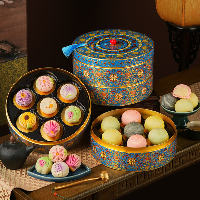 Get Handmade Mooncakes Chinese Style, 885g*1 Box Delivered | Weee ...