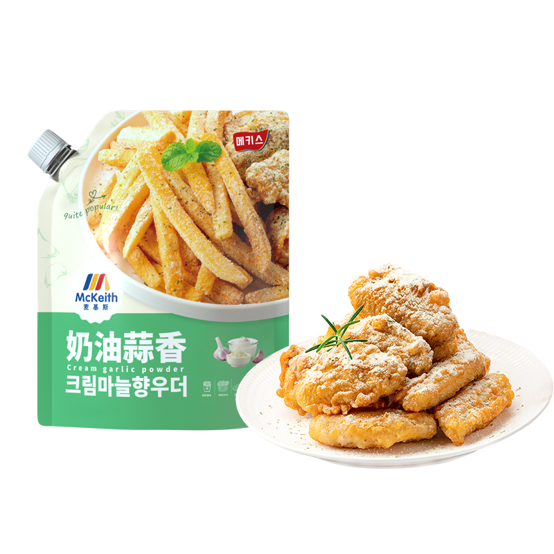 Get Mackenzie Cream Garlic Sprinkle Powder 500g *1 Bag Delivered | Weee ...