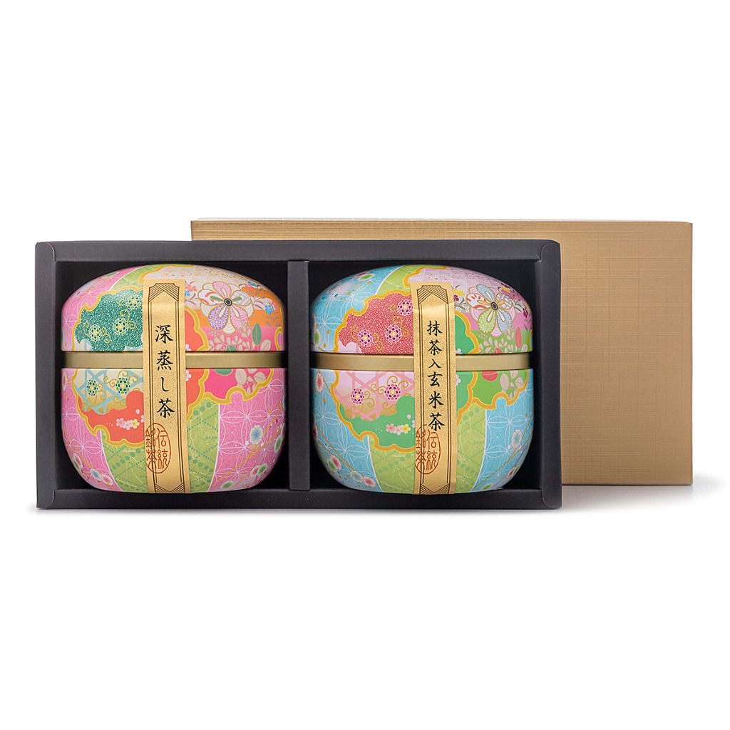 Get "Odetama" Green Tea Gift Set, Fukamushicha and Genmaicha Delivered ...