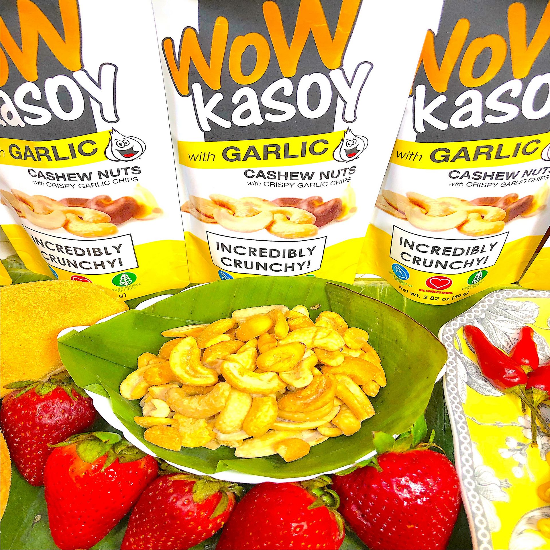 Get FILIPINO "KASOY" w/ "BAWANG" CASHEWS w/ GARLIC Delivered | Weee ...