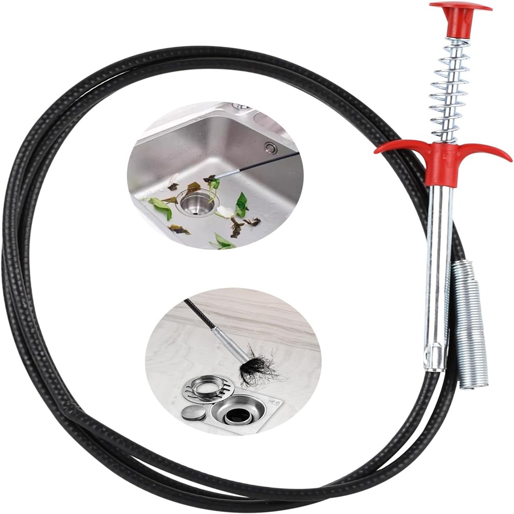 Get Snake Drain Hair Removal Tool, Drain Clog Remover Delivered | Weee ...