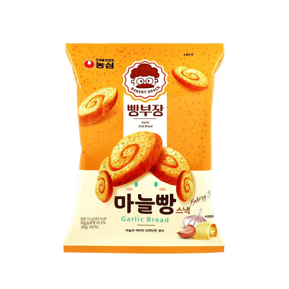 Get Nongshim Garlic Bread Snack 55g Delivered | Weee! Asian Market
