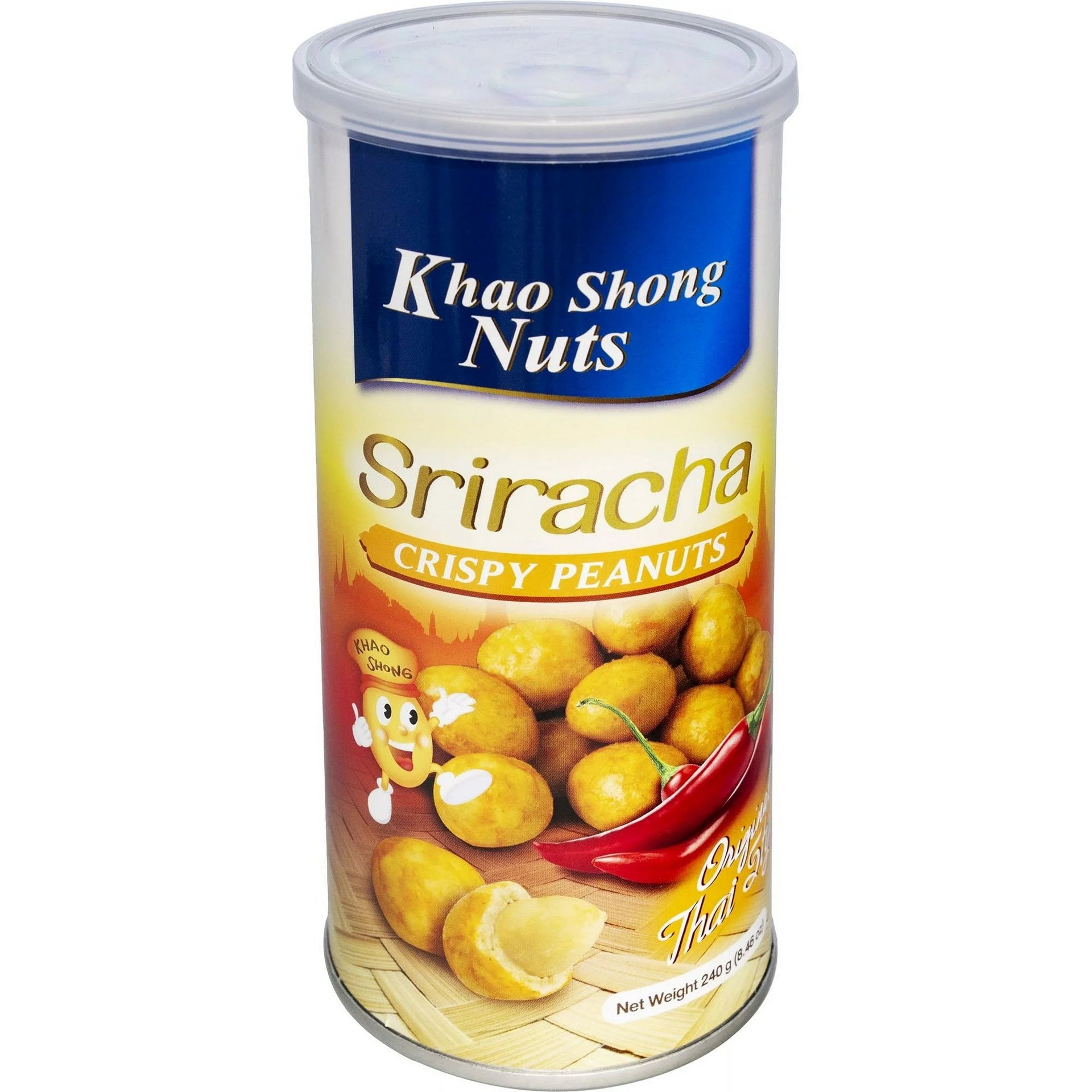 Khao Shong Nuts Sriracha Crispy Peanuts - Weee!